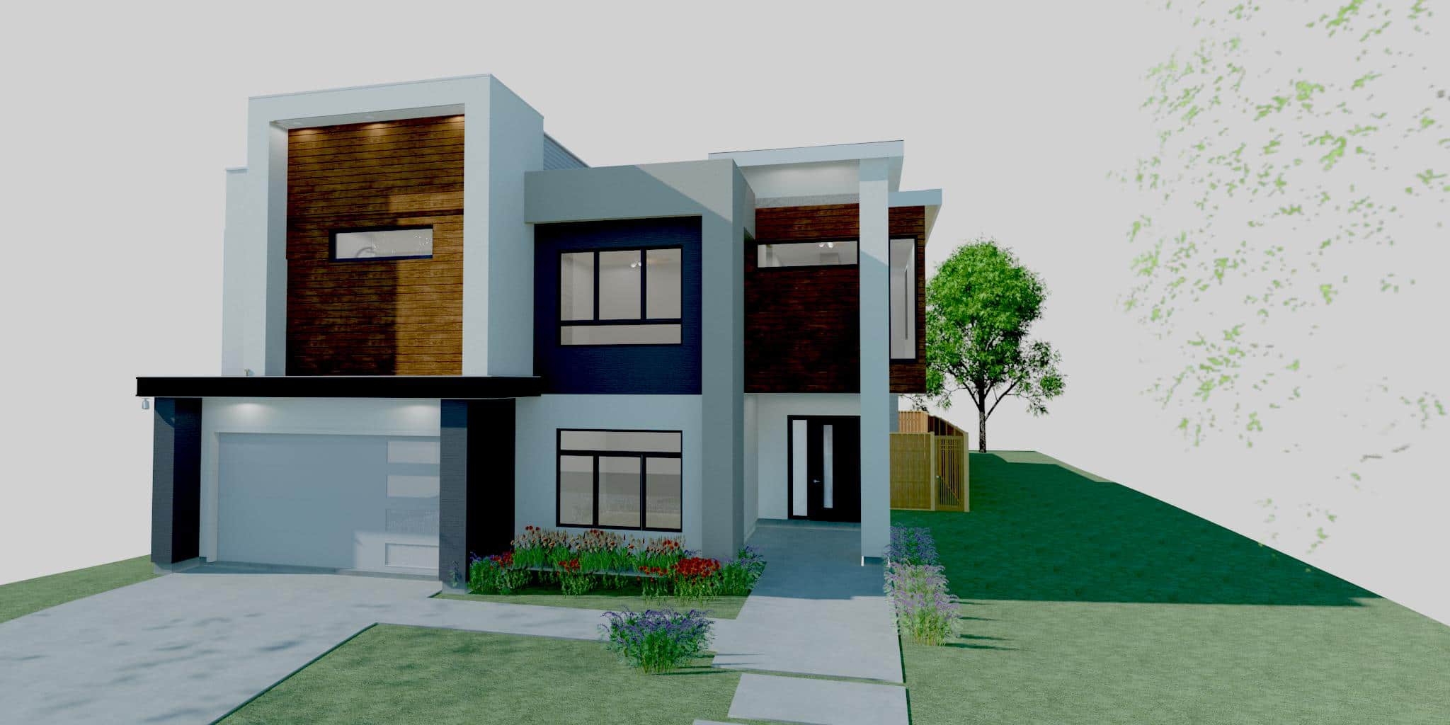 2021 New Contemporary Home - Photo Gallery - Gryphon Builders